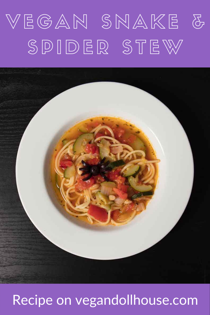 Vegan Dollhouse - Vegan Snake and Spider Stew