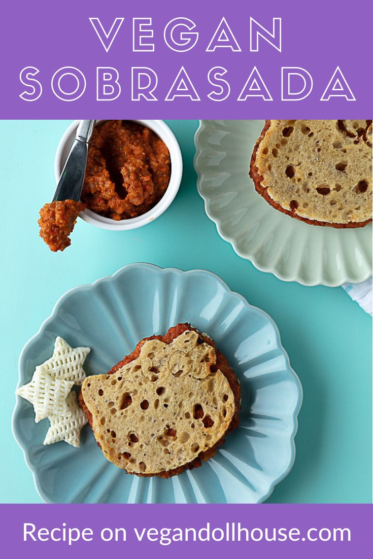 Vegan Dollhouse - Sobrasada Recipe (Vegana)